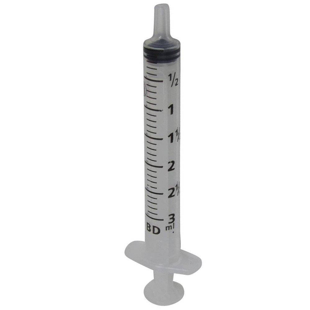 Seringa Descartável Sem Agulha Luer Slip - BD (Plastipak) - 03 Ml - Pct ...